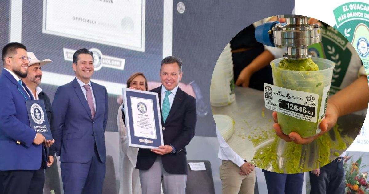 ¡De 12 toneladas!: Jalisco rompe el Récord Guinness con el guacamole ...